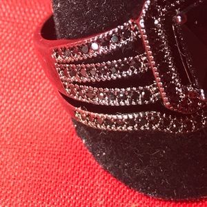 Jodi's Jewelry | Jewelry | Black Sapphire W Halo Black Gold Filled Ring ...